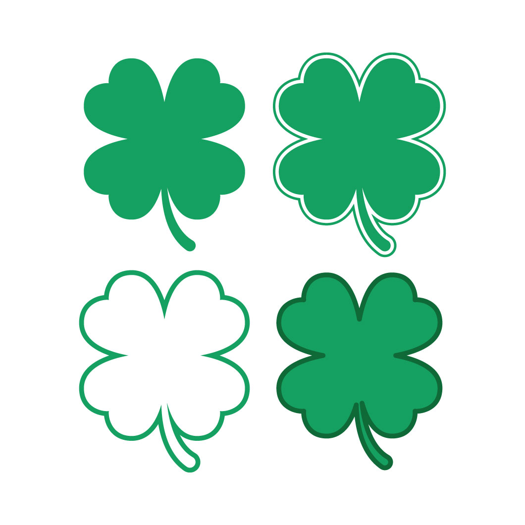 Shamrock SVG Unique Vector Art - JDQCreative